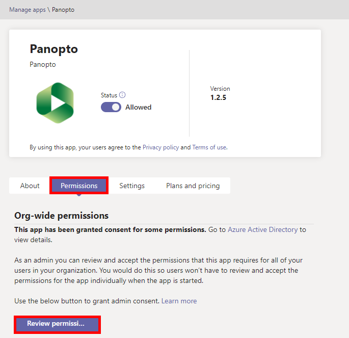 Comment mettre à niveau l'application Panopto pour l'intégration à ...
